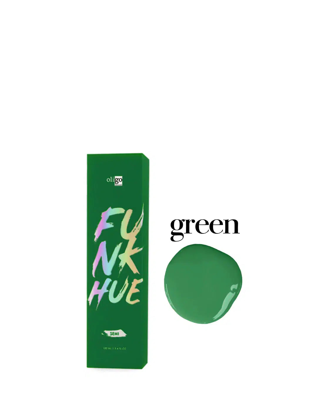 FunkHue Semi Permanent Hair Color Green – HairEmpire