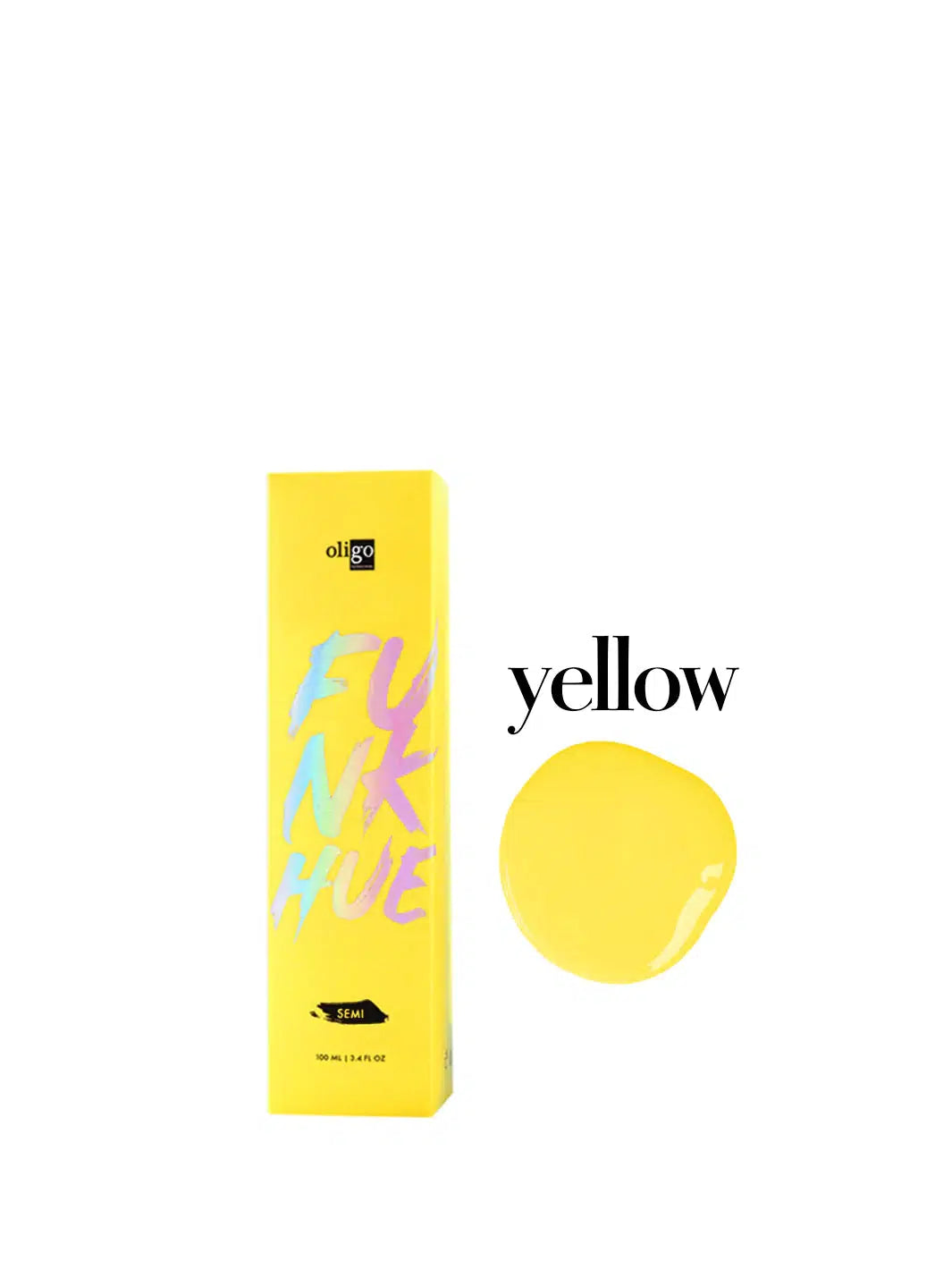 FunkHue Semi Permanent Hair Color Yellow – HairEmpire